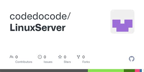 Github Codedocodelinuxserver