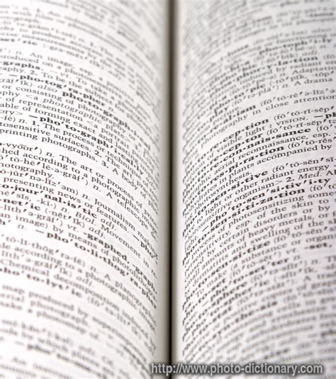 Dictionary Photo Picture Definition At Photo Dictionary Dictionary Word And Phrase Defined