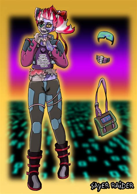 Commission Kureiji Ollie Fireghost Type By Sayer09 On Deviantart