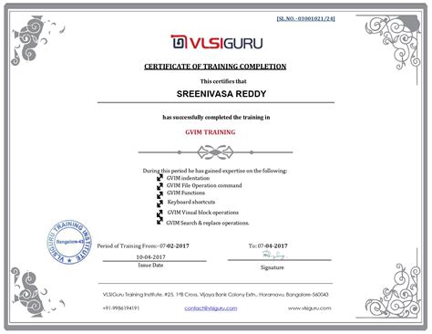 Gvim Training Vlsi Guru