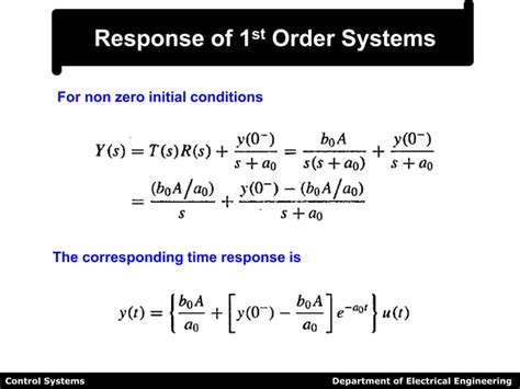 Chapter 2 Linear Control System Ppt