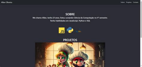 Allan Silva Oliveira No Linkedin Html Css Javascript Bootstrap