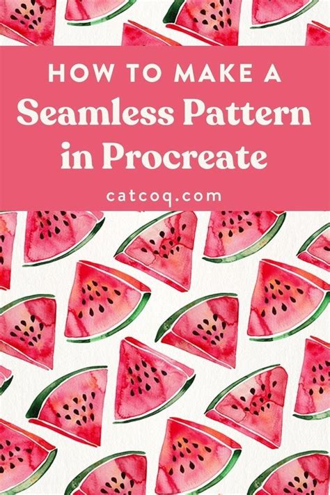 seamless patterns in procreate — catcoq seamless patterns procreate app tutorial procreate