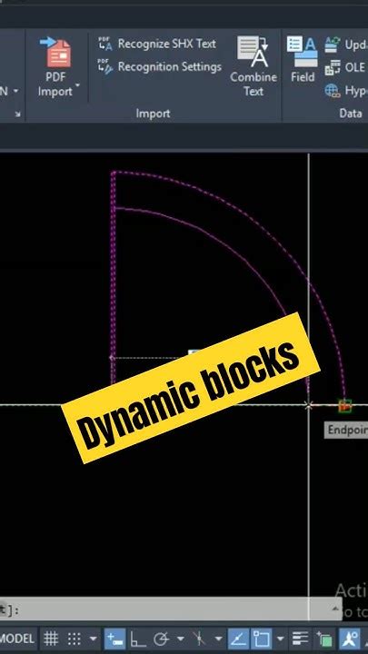 شرح الدينامك بلوك في الكاد Design أوتوكادللمبتدئين Hacks أوتوكاد