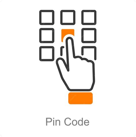Premium Vector Pin Code