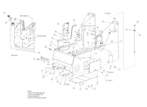 Gehl R190 Parts Chassis Sn 171451 And Up Parts And Diagram