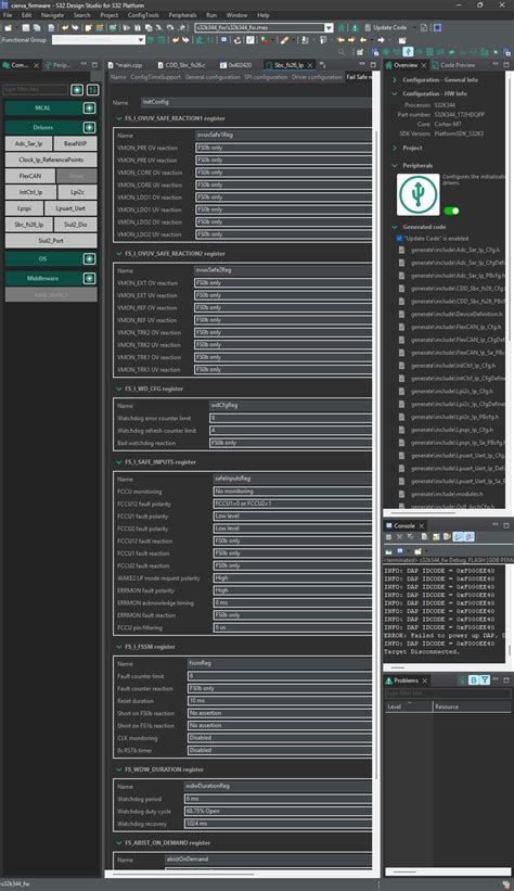 S32k344 Fs26 Keeps Reseting Power Output In Normal Mode Nxp Community