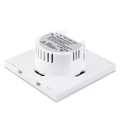 New Tuya Smart Life EU Gang Smart WIFI Light Switch Interruptor Touch Wall Power Switch App