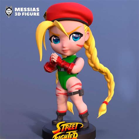 Co3d Cammy Street Chibi 3d Print Model