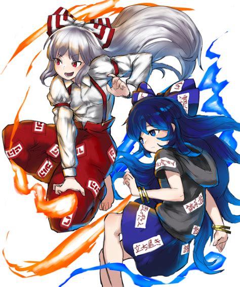 Fujiwara No Mokou Touhou Project Anime Fandoms Yorigami