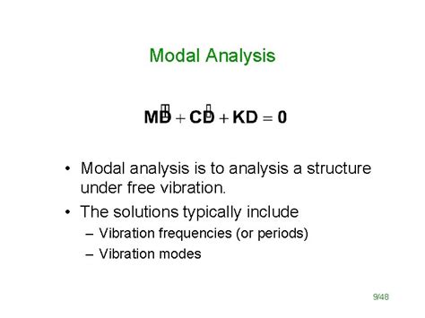 ANSYS Basic Concepts For ANSYS Structural Analysis Contents
