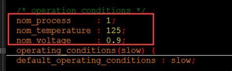 design compiler —— 环境、设计规则和面积约束（七） set operating conditions csdn博客