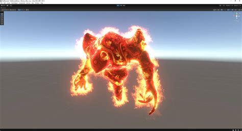 Fire Elemental 3d Model By San 3d Art