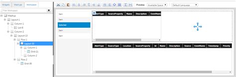 Solved Grid Widget Not Displaying Horizontal Scroll Bar Ptc Community