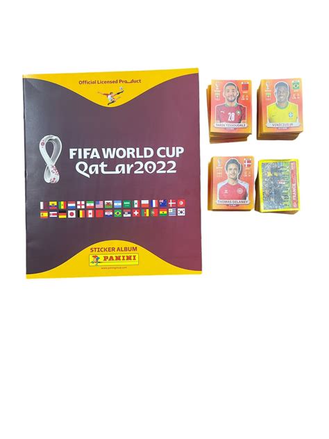Álbum Fifa World Cup Qatar 2022 Completo A Pegar Libroaventura