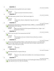 COSC Quiz Docx Question Out Of Points The Information Processing Model Can Be