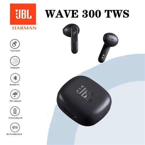 Hot Stock Jbl Wave Tws True Wireless Earbuds Bluetooth Noise Cancelling Earphones With