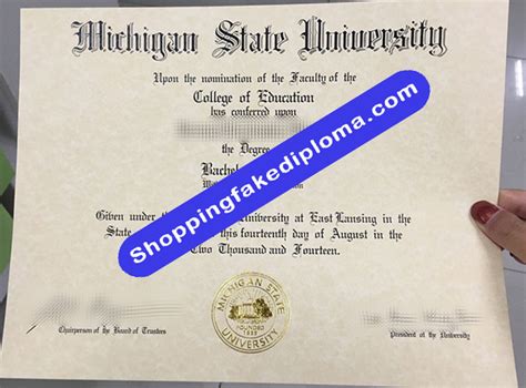 How To Buy Fake Michigan State University Degree Buy Fake Diploma Buy Degree Certificate Buy