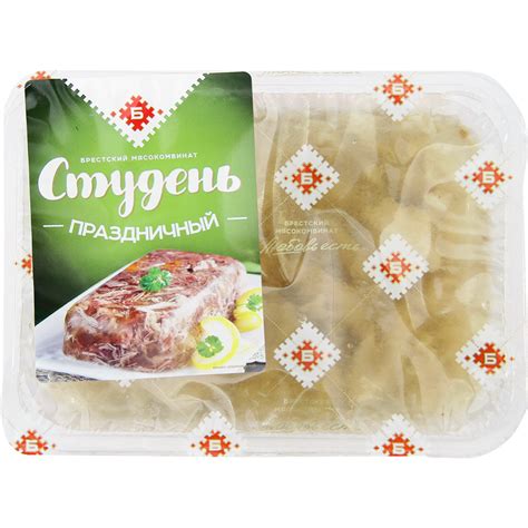 Студень «Брестский мясокомбинат праздничный 500 г купить в Минске недорого в интернет