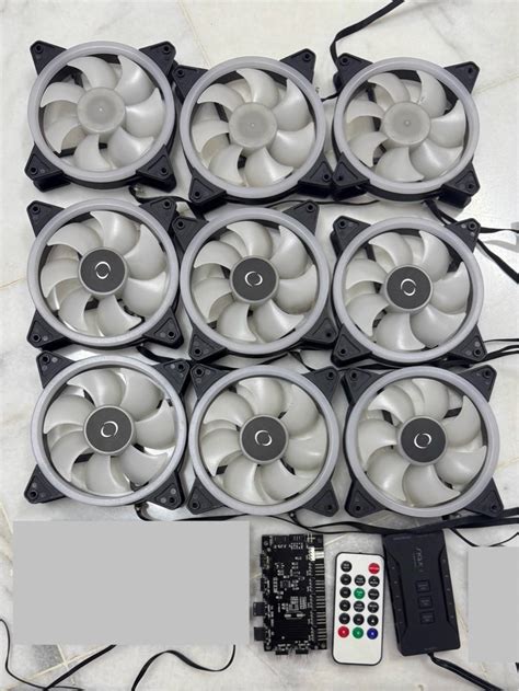TECWARE ORBIS F3 ARGB FAN X 9pcs Computers Tech Parts Accessories Computer Parts On Carousell