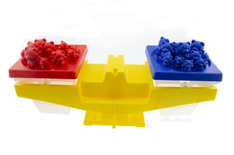 Терези з набором важків Контрольно вимірювальні прилади Нова Початкова Школа