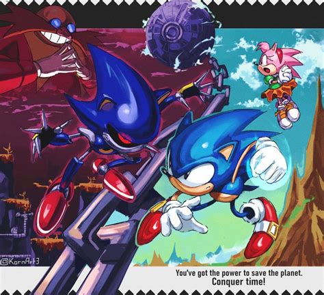 Sonic Cd By Kornart3 On Newgrounds Sonic Cd Art