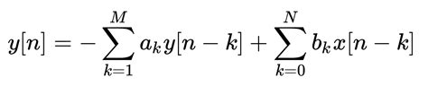 C Meaning Of Rational Transfer Function Underlying Matlab Filter Or