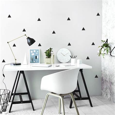 Triangle Wall Decal Etsy