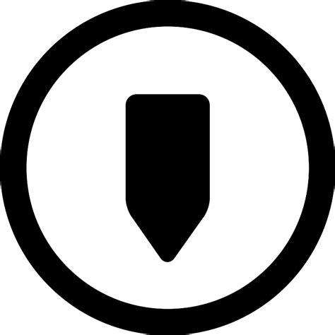 Arrow Fill Down Vector SVG Icon SVG Repo