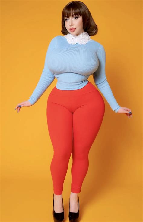 Penelope Parker Curvy Chubby Body Base Abigail Morris Cosplay Tight