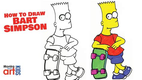 How To Draw Bart Simpson YouTube