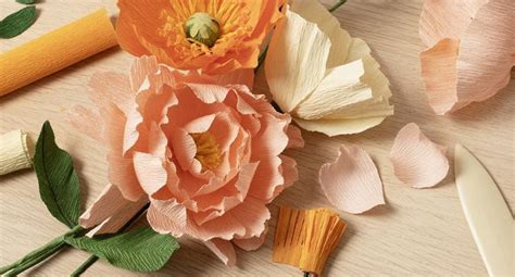 Flores De Papel ¿cómo Hacer Flores De Papel Y Sorprender A Esa