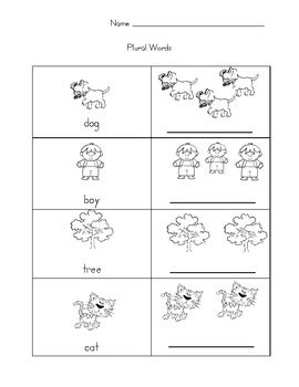 Adding S To Make Words Plural By The Fireflies TPT