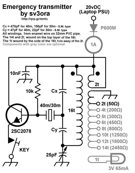 Build An 8 Component 4030 Meter Qrp Emergency Transmitter
