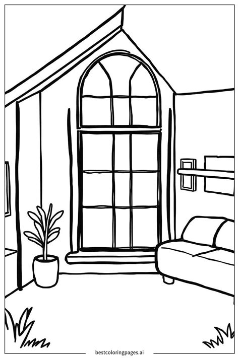 25장의 집 색칠공부（무료 Pdf 및 Png 인쇄용）