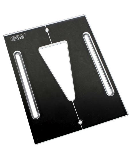 Acoustic Dovetail Tenon Neck Joint Routing Template Maderas Barber