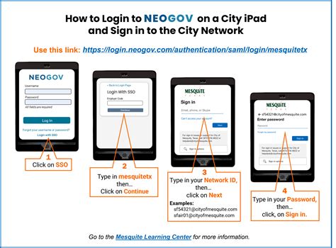 How To Login To Neogov And The Learn System Mesquite Intranet Tx