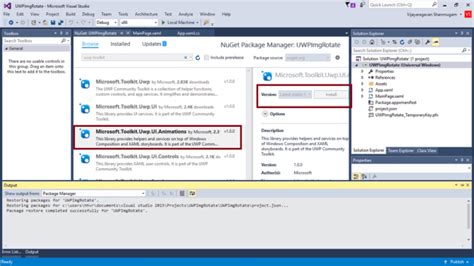 Rotate Animation Using Uwp Toolkit With Xaml And C