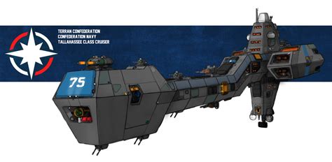 Wing Commander Tallahassee Class Cruiser By Countvonschnaps On Deviantart