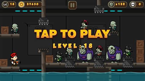 Zombie Buster Html5 Game 20 Levels Mobile Version Construct 3