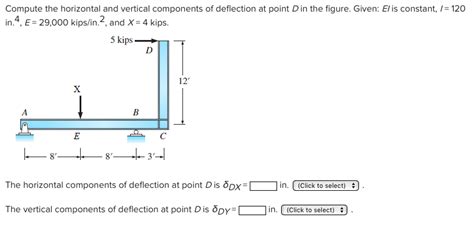 solved compute the horizontal and vertical components of