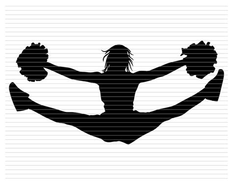 Cheerleading Silhouettes