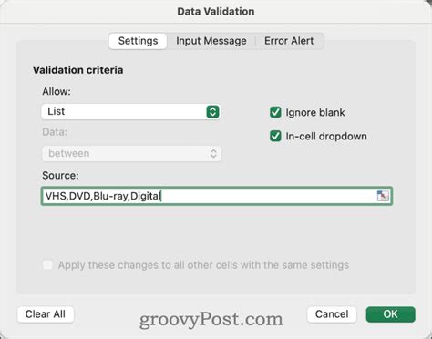 How To Add Or Remove A Drop Down List In Excel