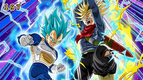 Dragon Ball Z Dokkan Battle Ost Int Lr Ssgss Vegeta And Ssj Trunks