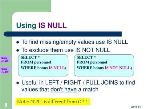 PPT More SQL Nested And Union Queries And More PowerPoint