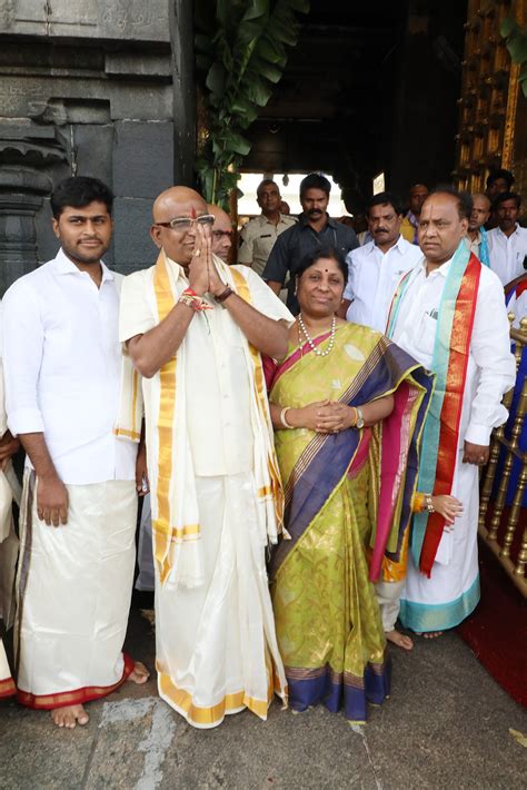 Yv Subba Reddy Assumes Charge As 50th Chairman Of Ttd Trust Board