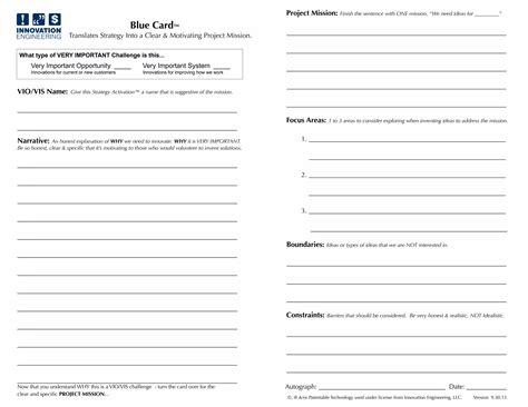 Week 02blue Card Ppt