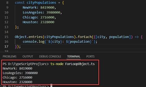 Loop Through Objects In Typescript