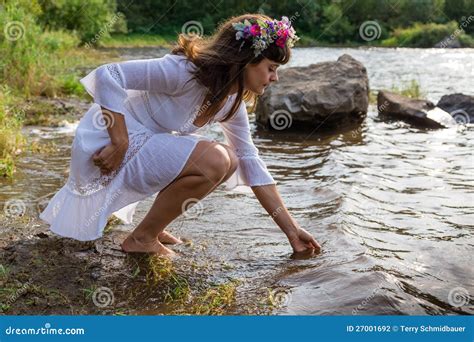 Mother Nature Stock Photo Image Of Adult Scenery Flowers