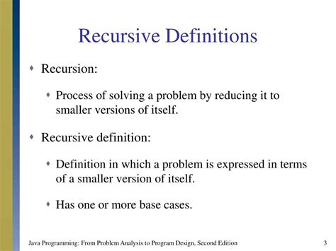 ppt chapter 14 recursion powerpoint presentation free download id 352477